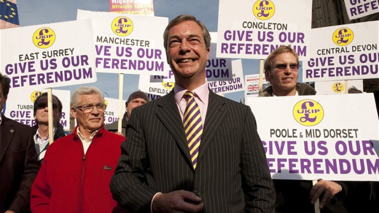 Βρετανία: Πίσω από το αντιευρωπαϊκό UKIP οι Συντηρητικοί στις ...
